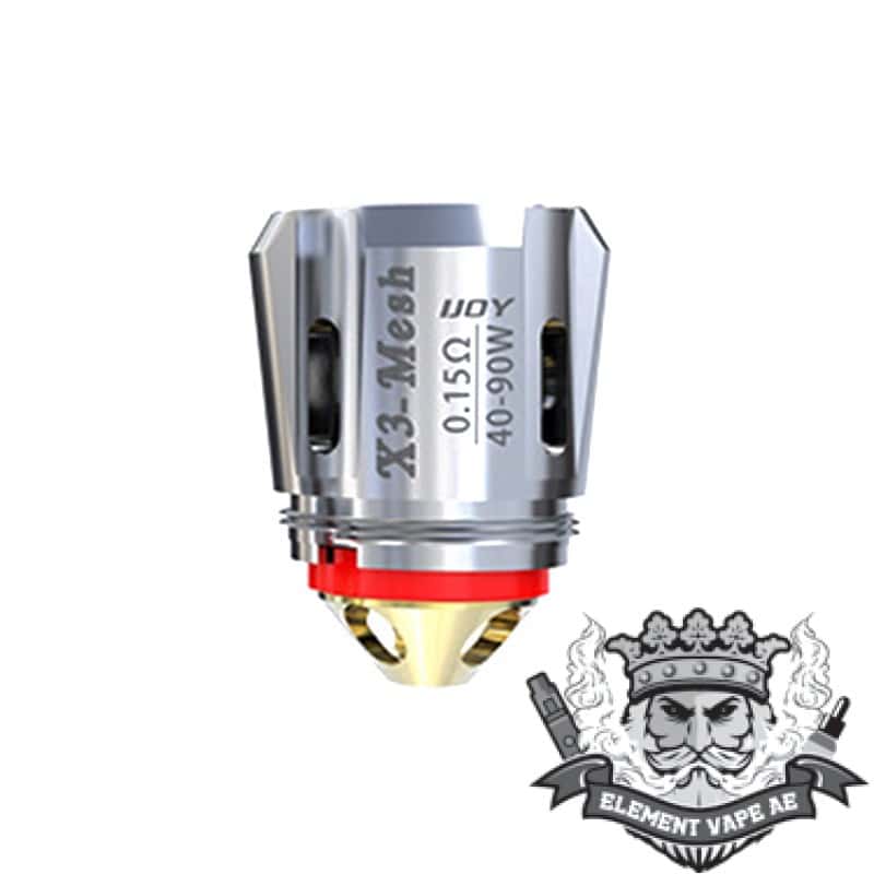 IJOY X3-Mesh Coils 0.15ohm - Riyadh Vape Coils Sharjah Al Ain UAE