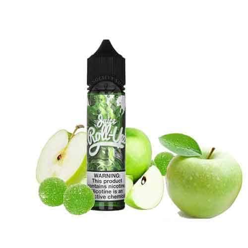 Green Apple By Roll Upz 60ml 3mg - Riyadh Vape - Vape Dubai UAE