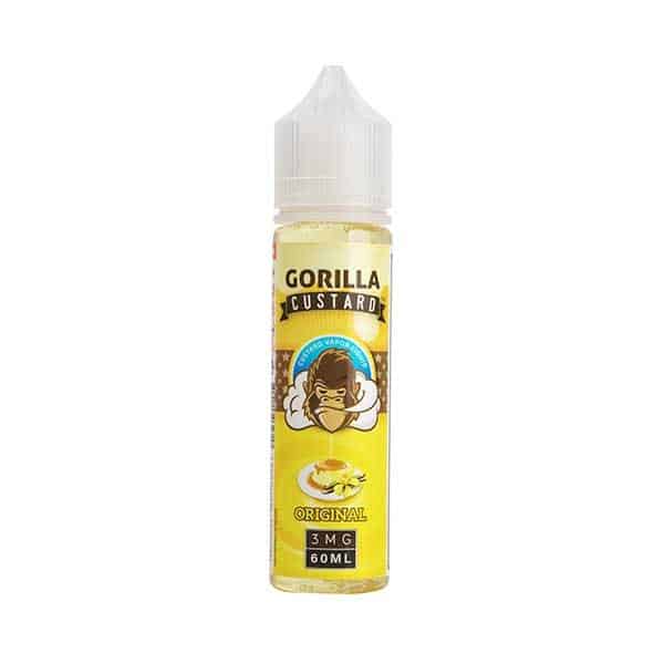 Gorilla Custard Original 60ml 3mg - Riyadh Vape - Genuine E-liquid