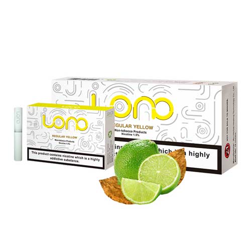 LONO Yellow Regular - Heets - Riyadh Vape - iqos illuma - terra