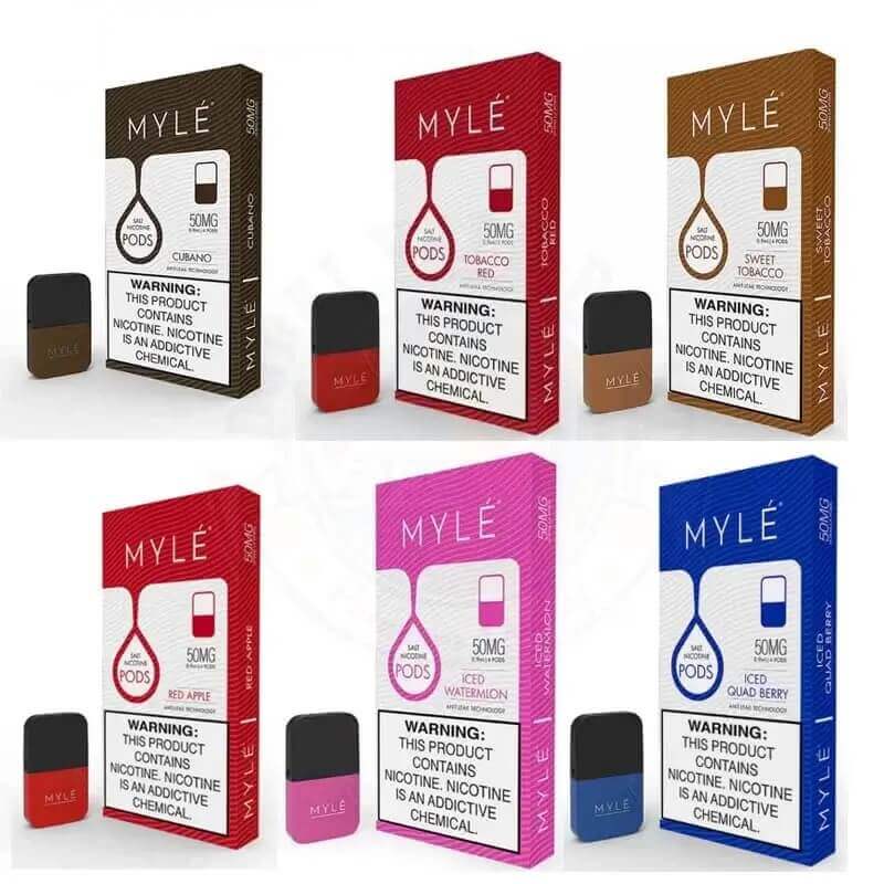 MYLE V4 Pre-Filled Pods - Riyadh Vape - Myle V4 Riyadh KSA