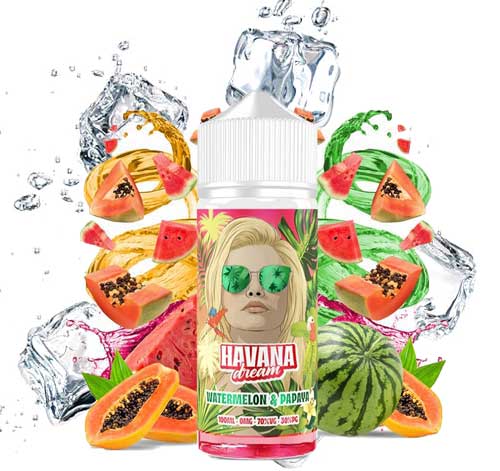 Watermelon Papaya Ice - Havana Dream 120ml - Riyadh Vape - Havana Ejuice ksa