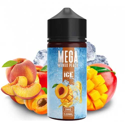 Mega Mango Peach Ice - Grand E-liquid - Mega E-liquid in UAE - Riyadh Vape